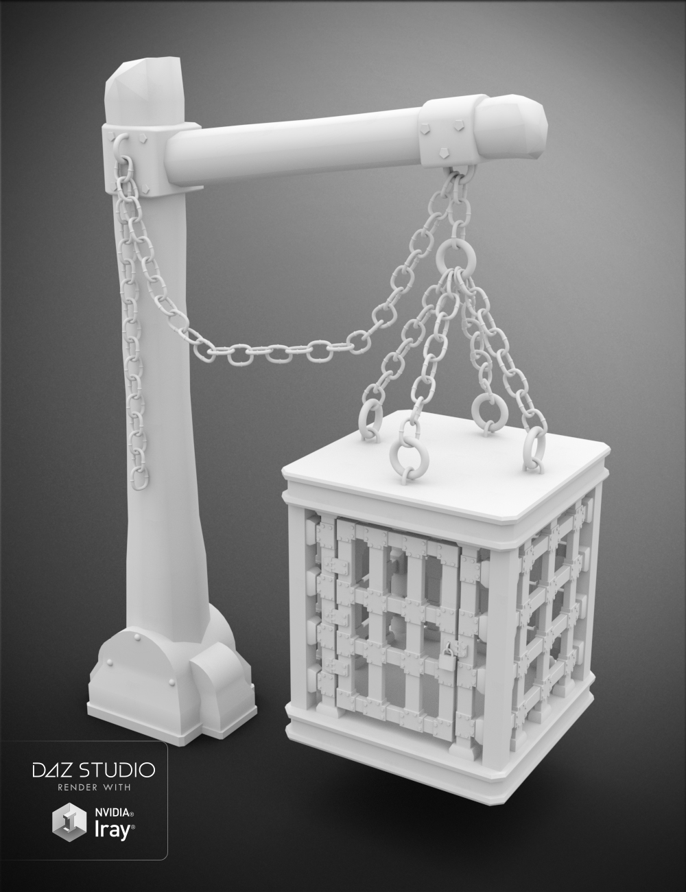 The Hanging Cage | Daz 3D