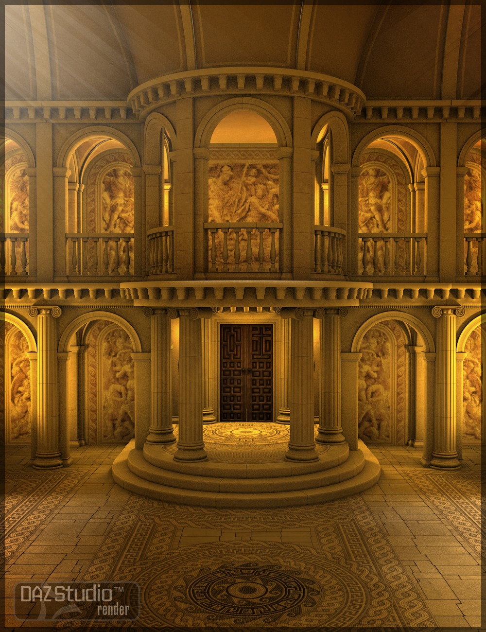 Palace of Knossos | Daz 3D