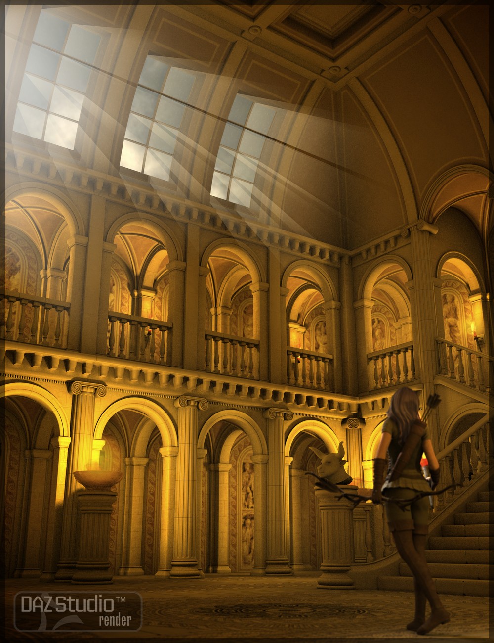 Palace of Knossos | Daz 3D