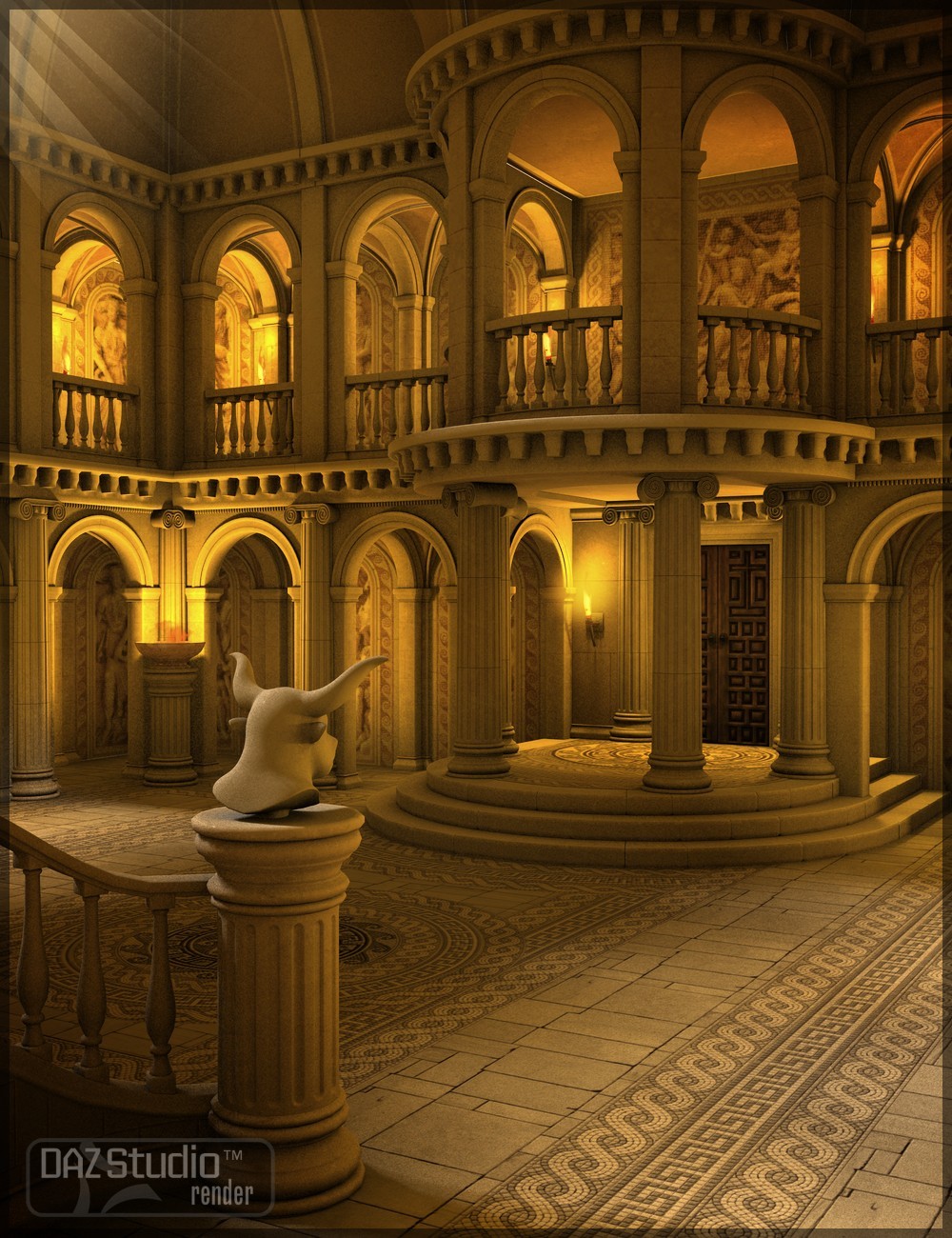 Labyrinth of Knossos Bundle | Daz 3D