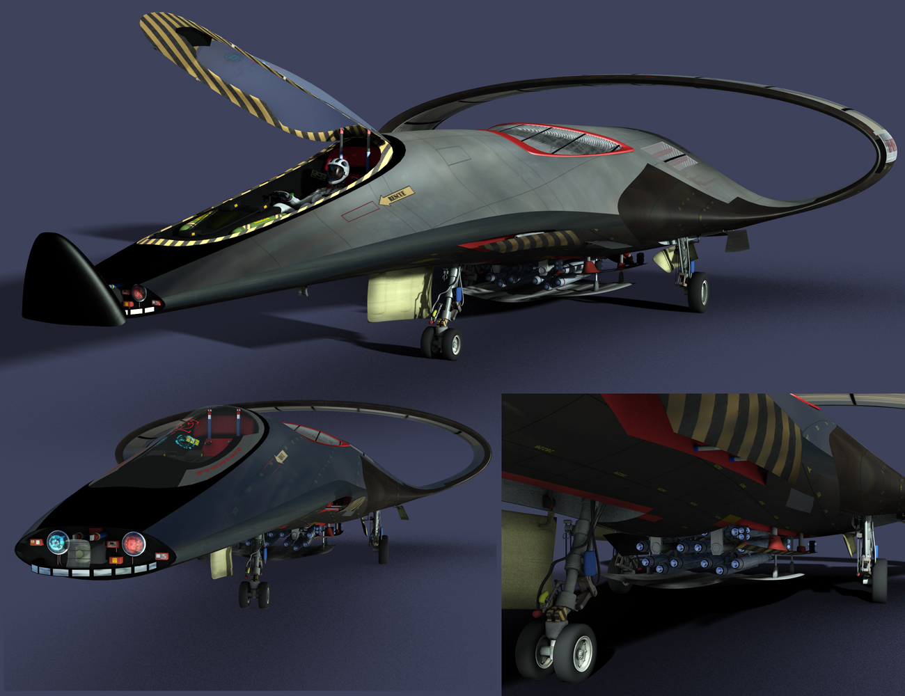 Star Fury MKII | Daz 3D