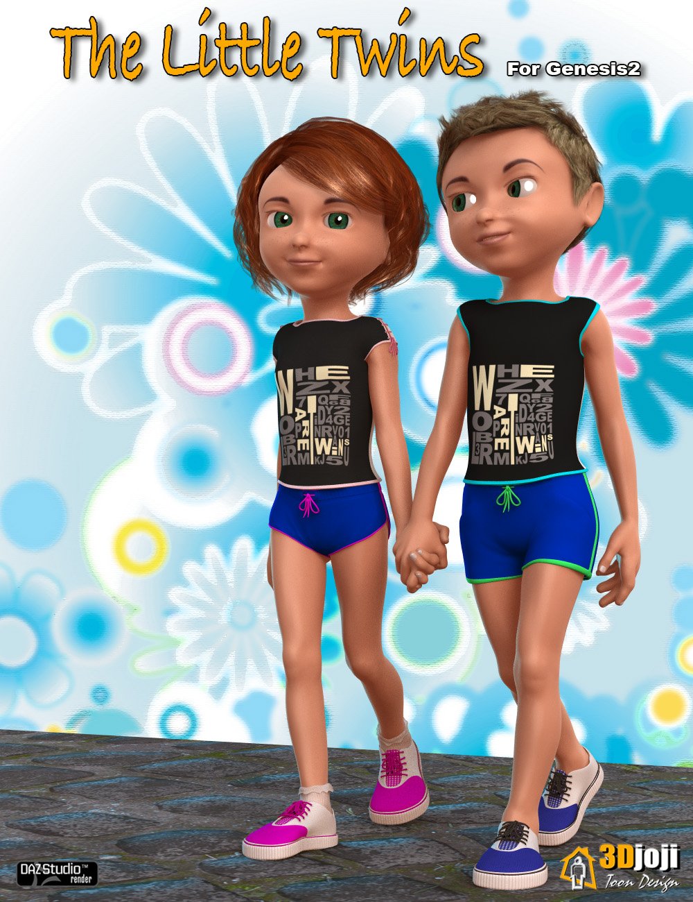 The Little Twins | Daz 3D
