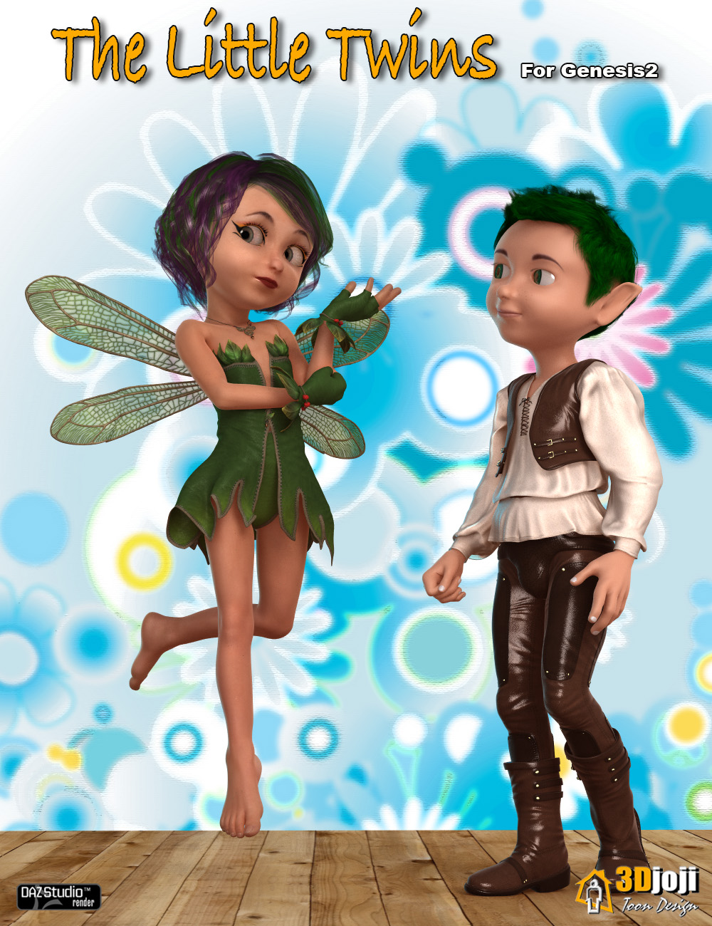 The Little Twins | Daz 3D