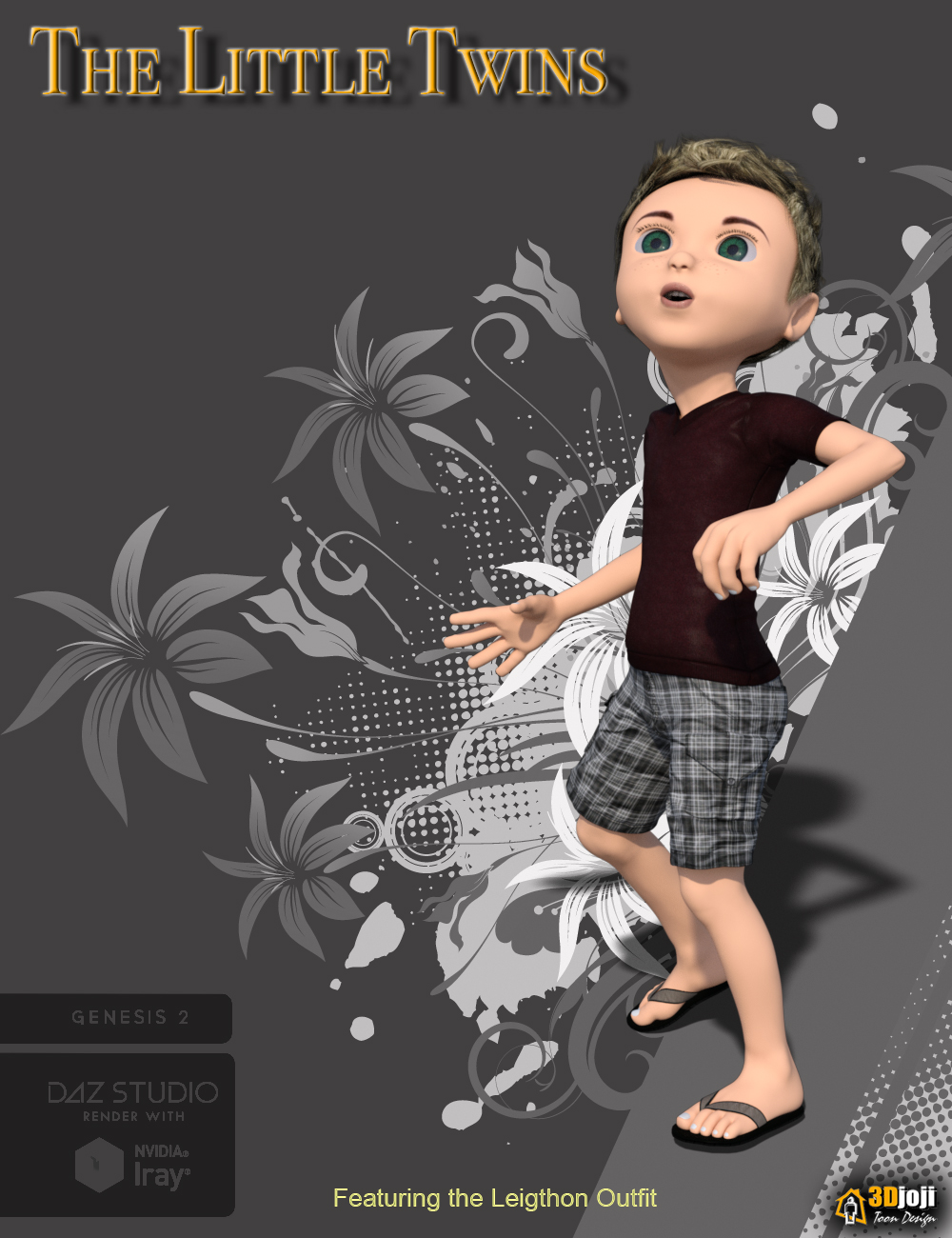 The Little Twins | Daz 3D