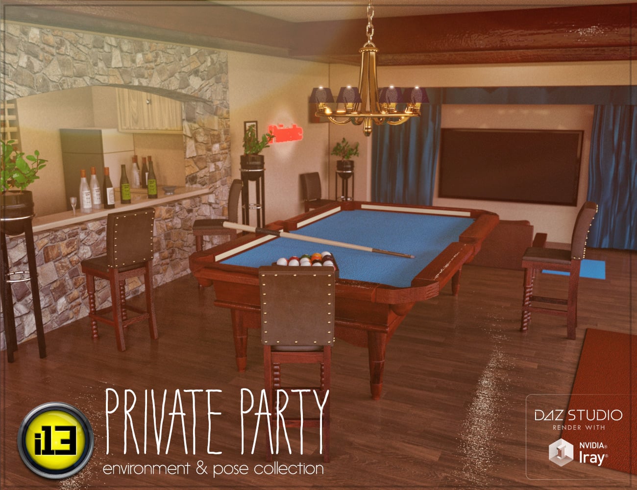 i13 Private Party | Daz 3D