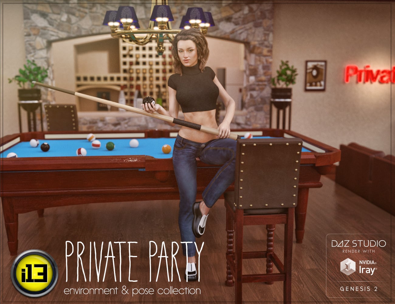 i13 Private Party | Daz 3D