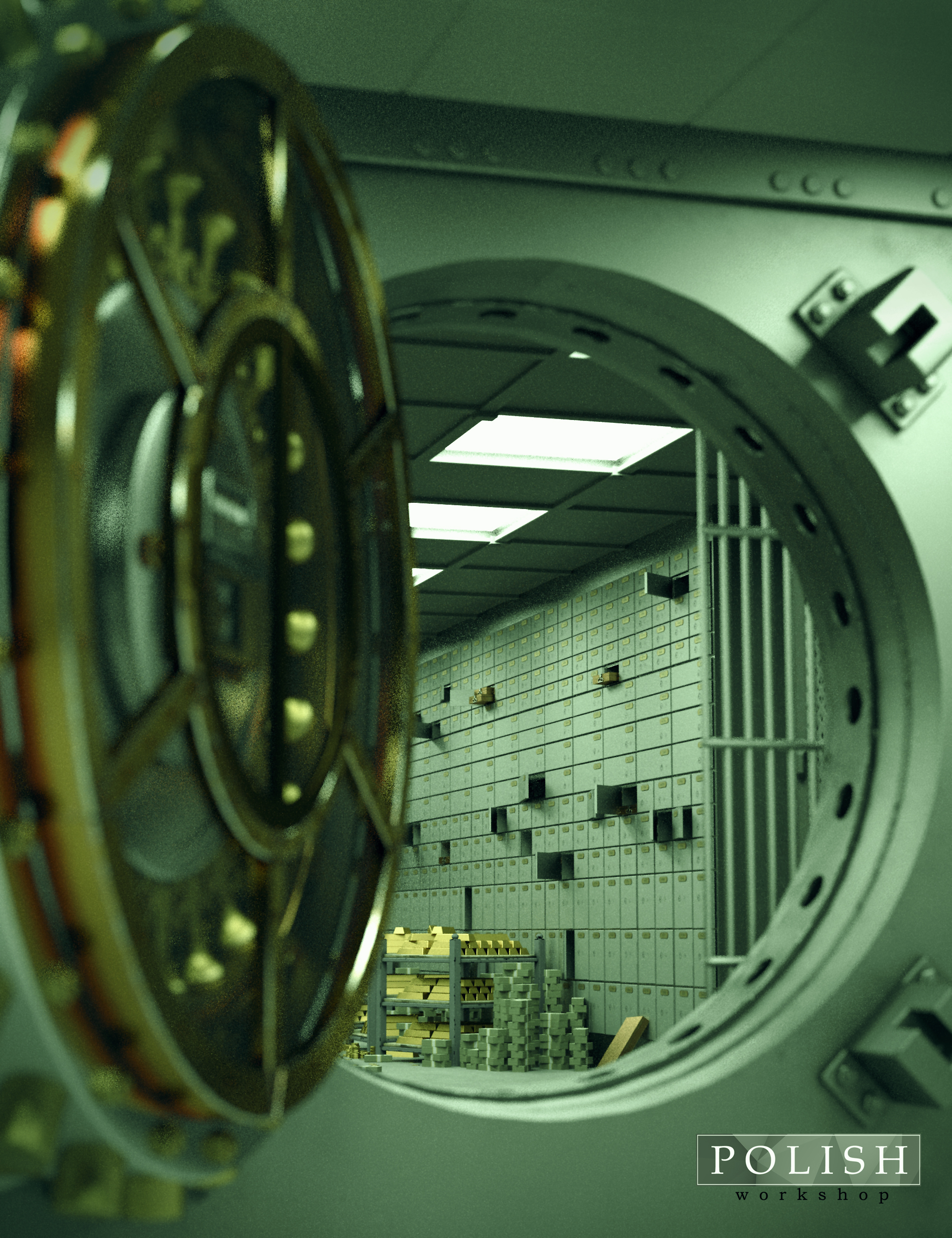 Bank Vault Daz 3d