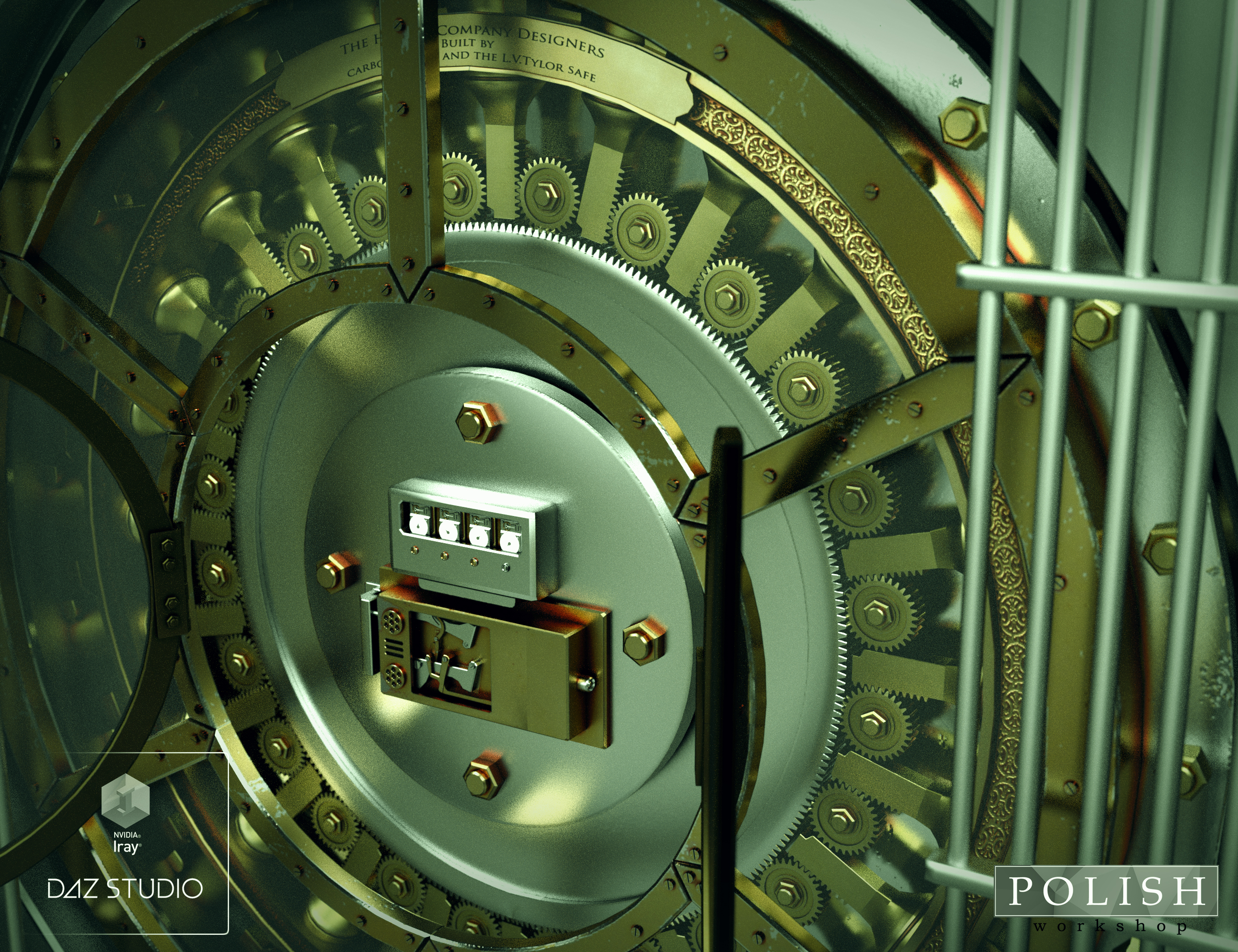 Bank Vault | Daz 3D