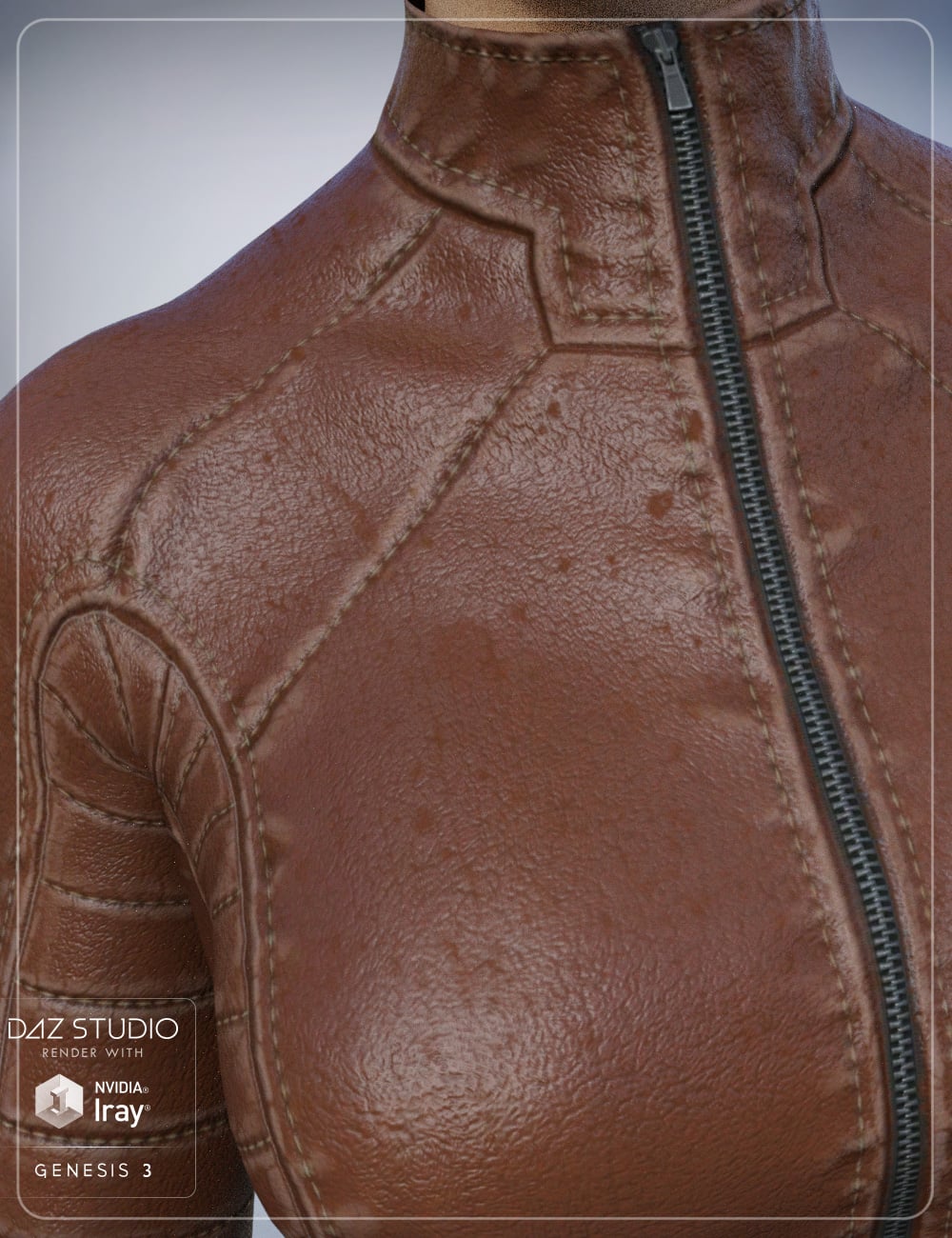 Leather Body Suit | Daz 3D