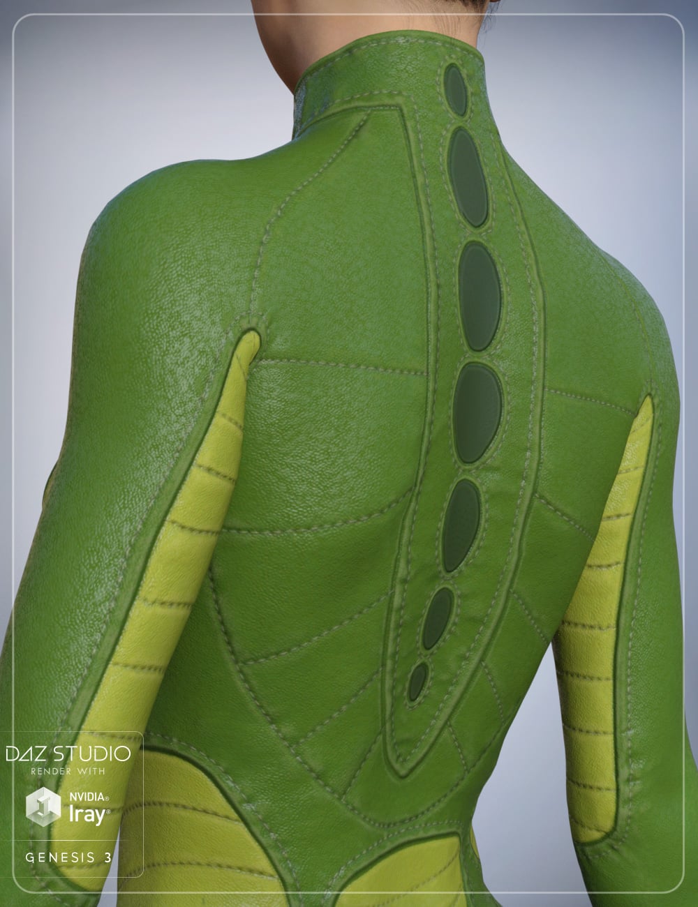 Leather Body Suit | Daz 3D