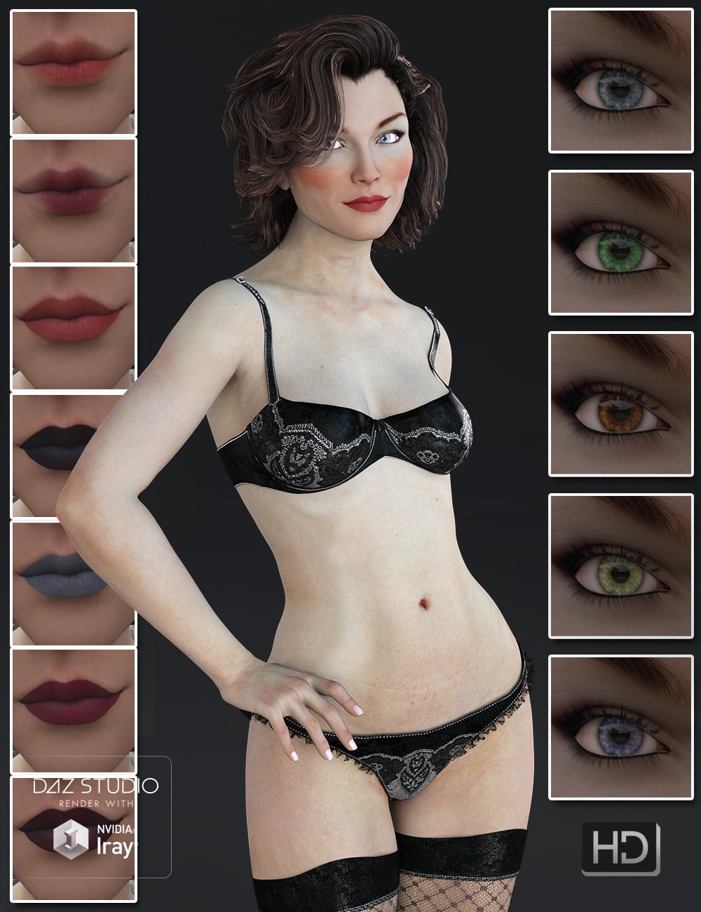 Cosette HD | Daz 3D