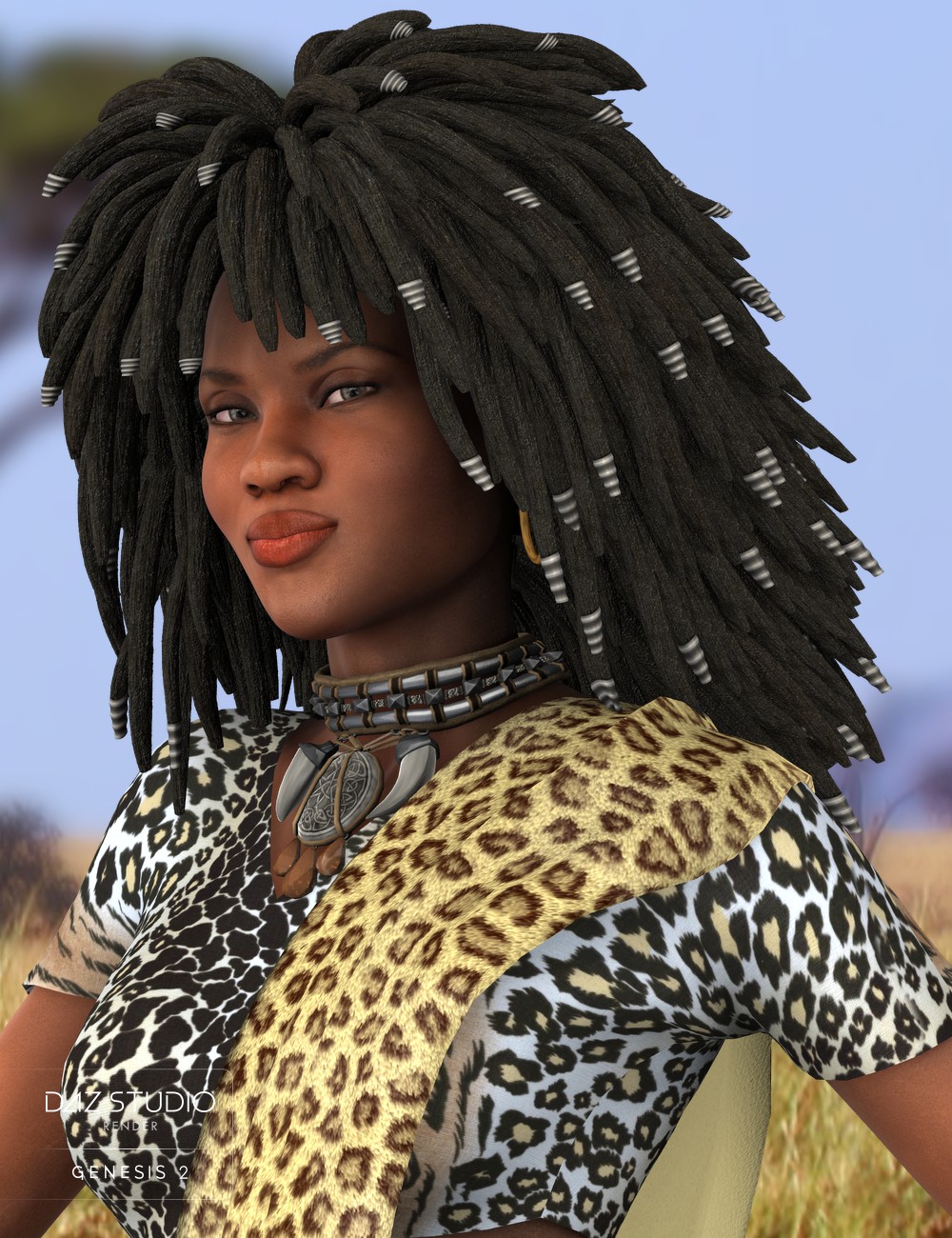 Afro Dreadlocks Bundle with Bonus Content | Daz 3D