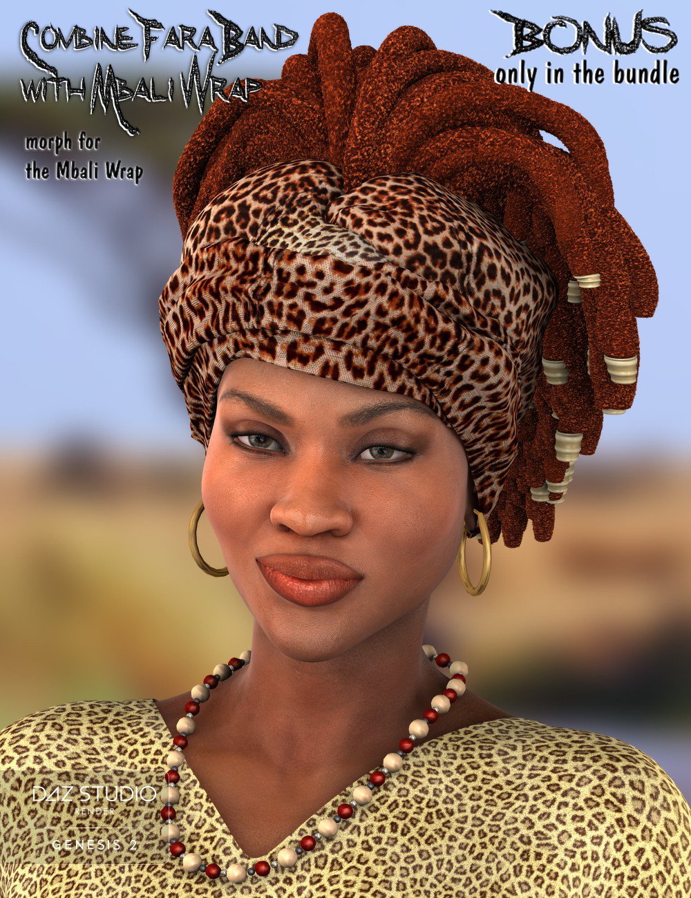 Afro Dreadlocks Bundle with Bonus Content | Daz 3D