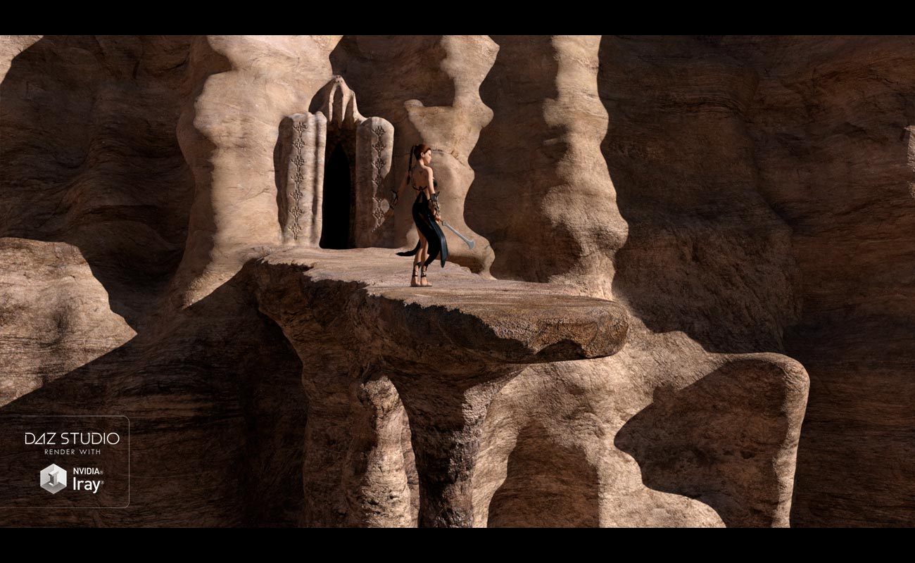 Magic Cliff | Daz 3D