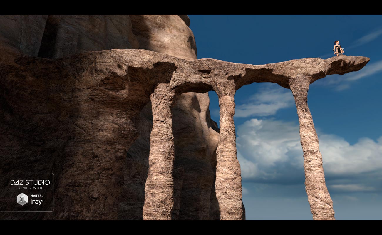 Magic Cliff | Daz 3D