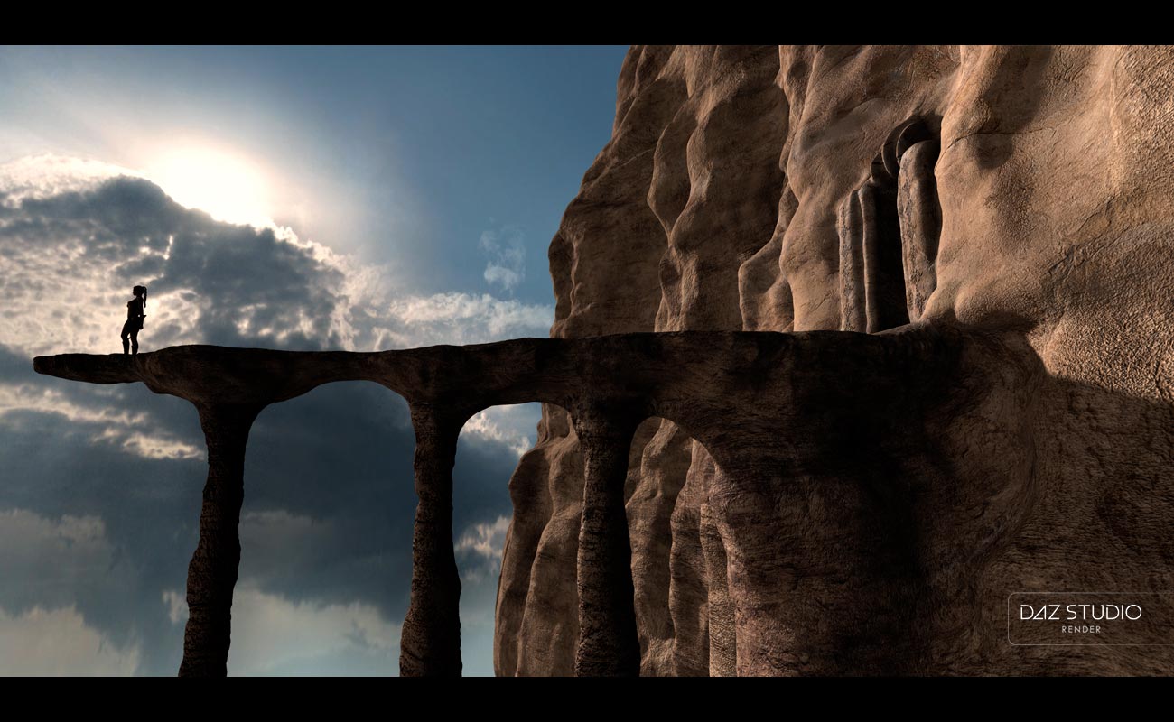 Magic Cliff | Daz 3D