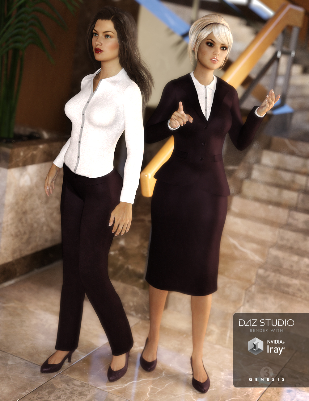 Business Suit Textures | Daz 3D