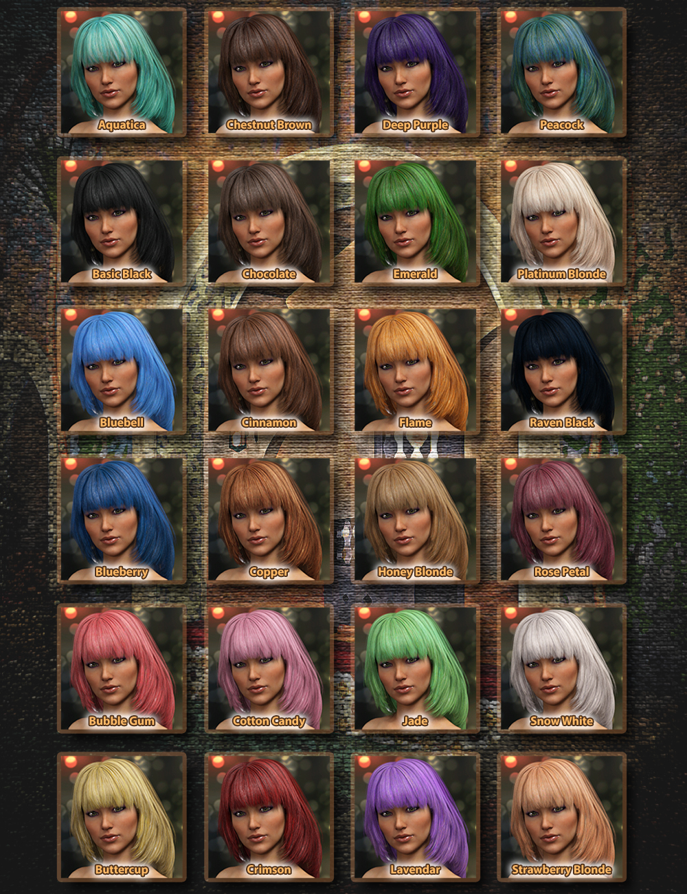 UHT Hair Shaders for Iray | Daz 3D