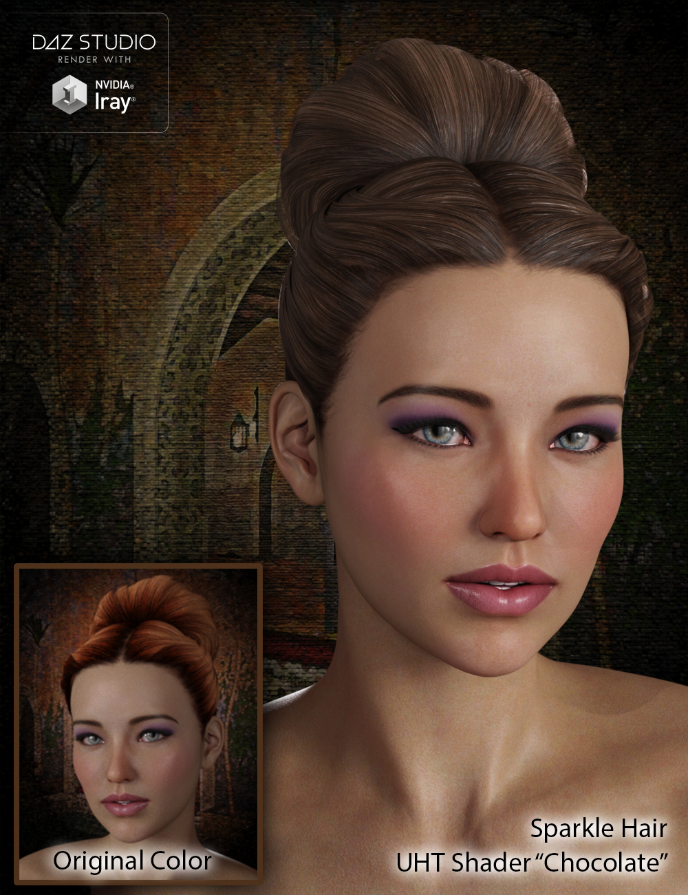 UHT Hair Shaders for Iray | Daz 3D