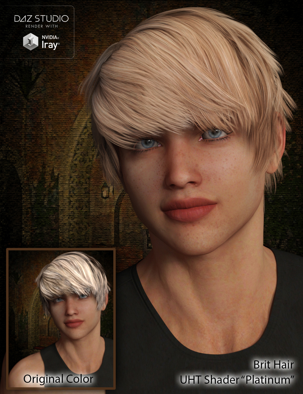 UHT Hair Shaders for Iray | Daz 3D