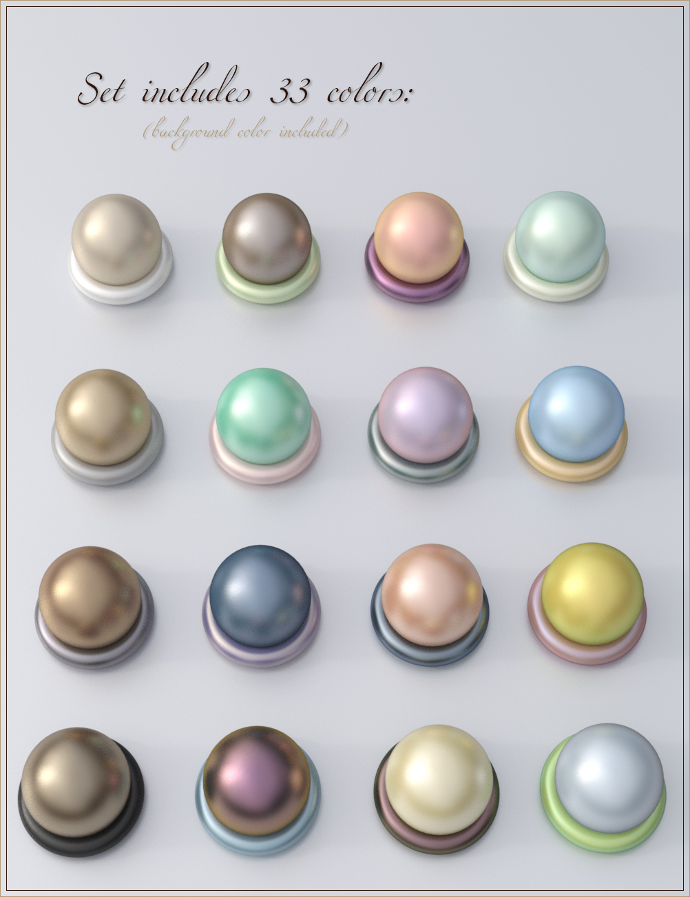 Shades of Pearl | Daz 3D