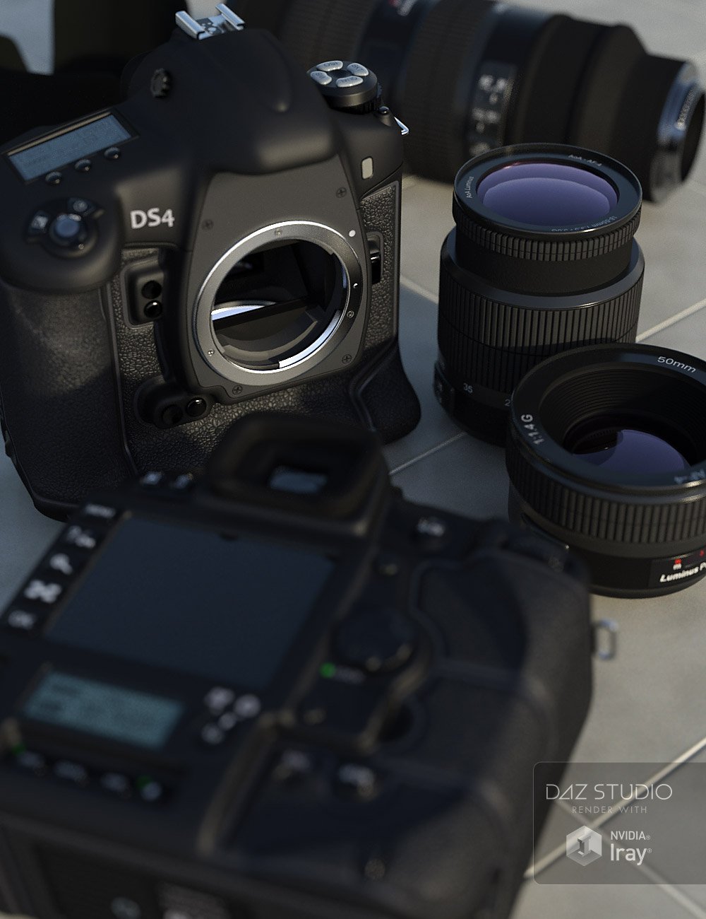 Professional DSLR Camera | Daz 3D