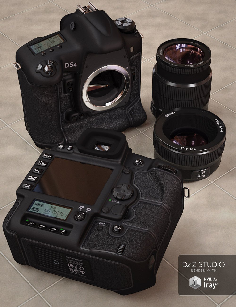Professional DSLR Camera | Daz 3D