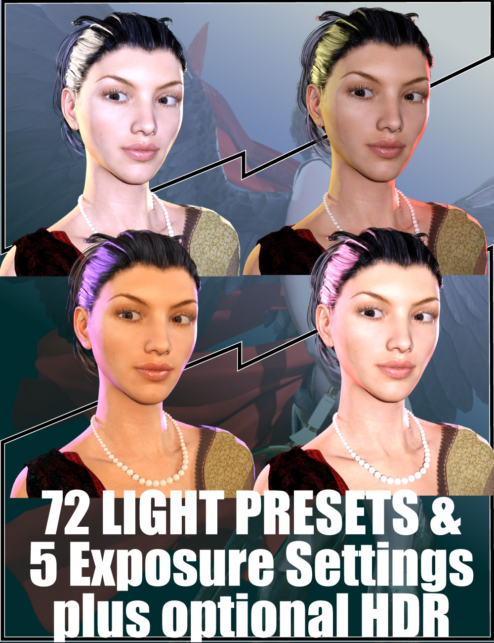 DA Pro Light Portrait Set | Daz 3D