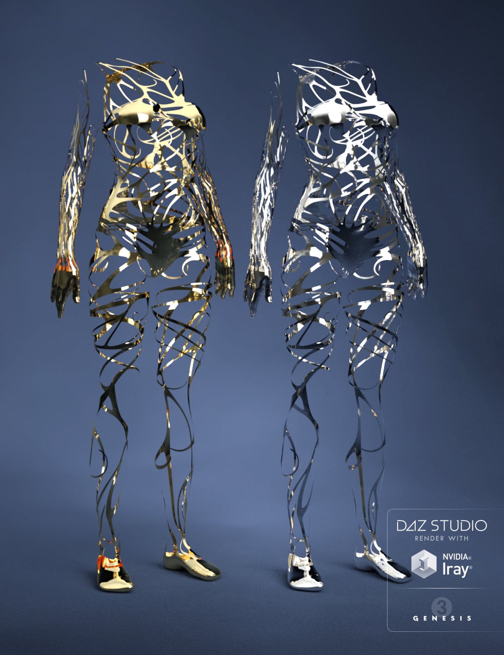 Tangled Outfit Textures | Daz 3D