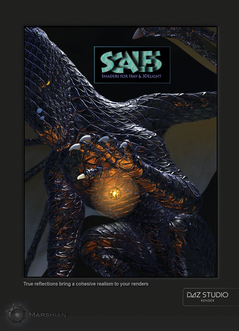 Scale Shaders | Daz 3D