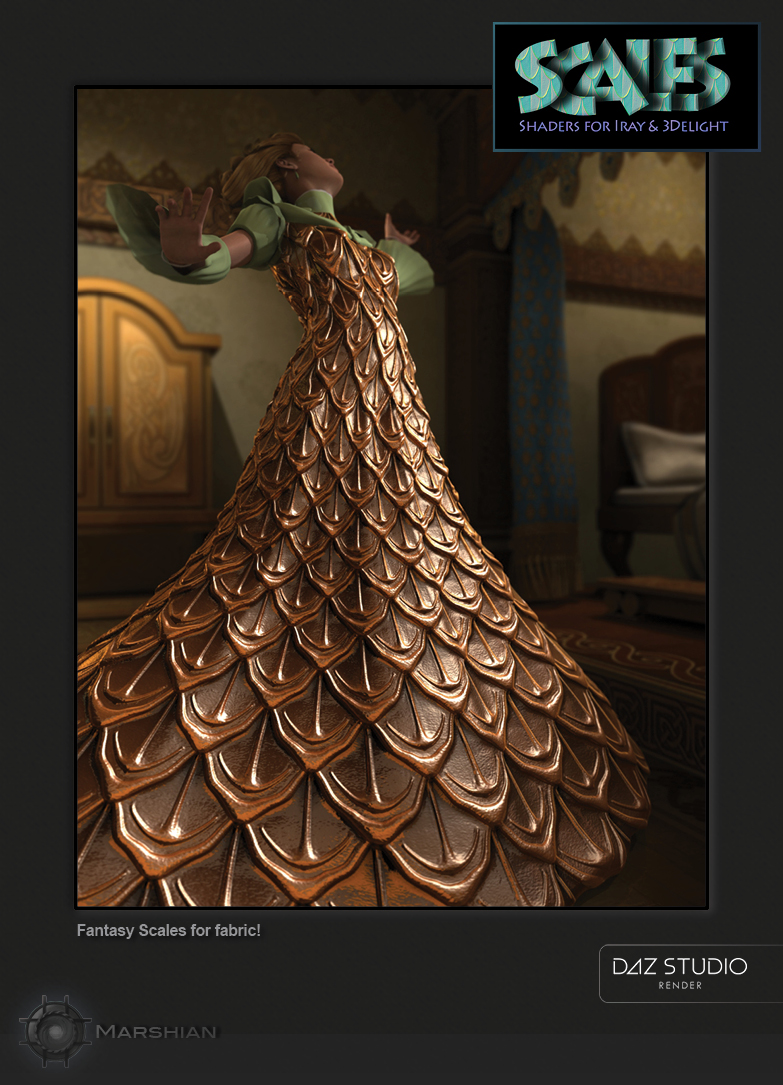 Scale Shaders | Daz 3D