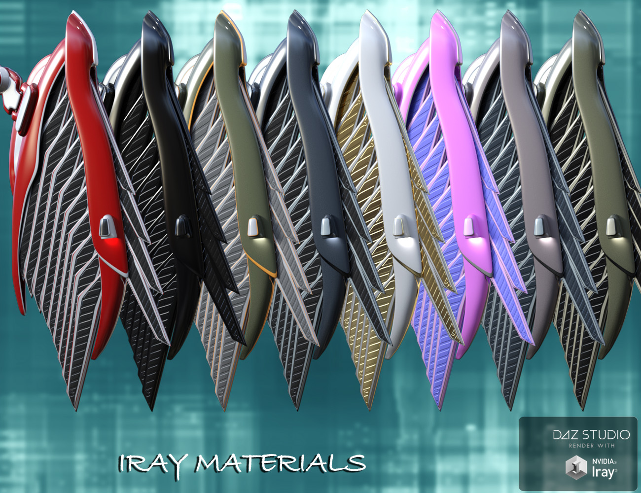 Arcadia Wings | Daz 3D