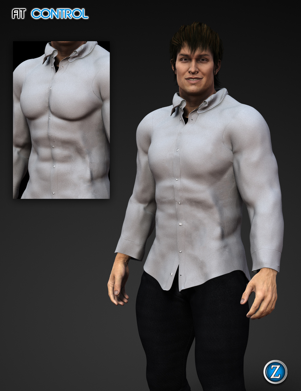 Fit Control for Genesis and Genesis 2 Male(s) | Daz 3D