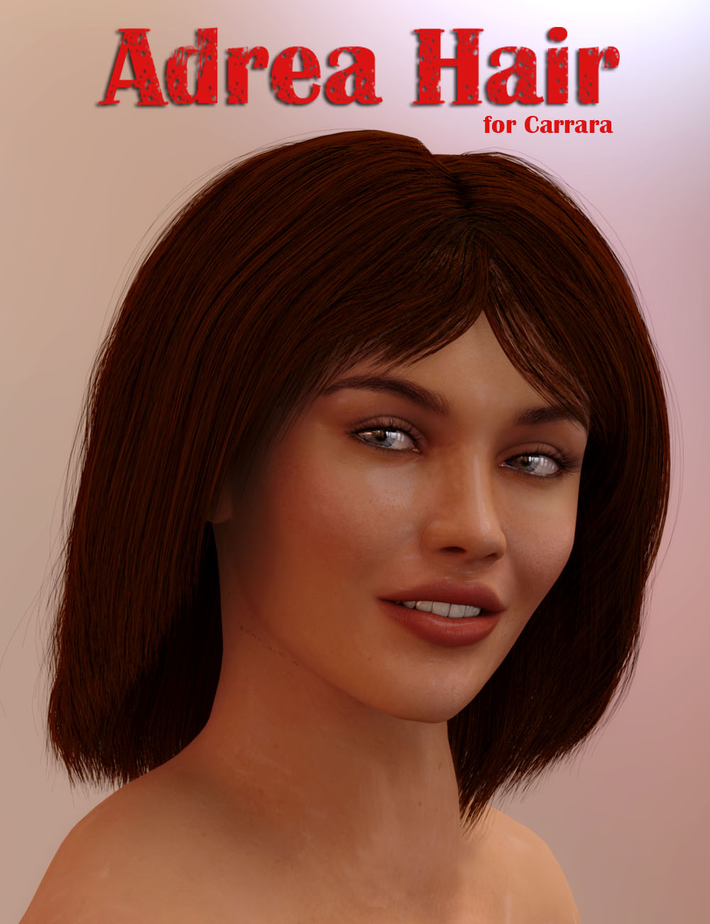 Adrea Hair for Carrara | Daz 3D
