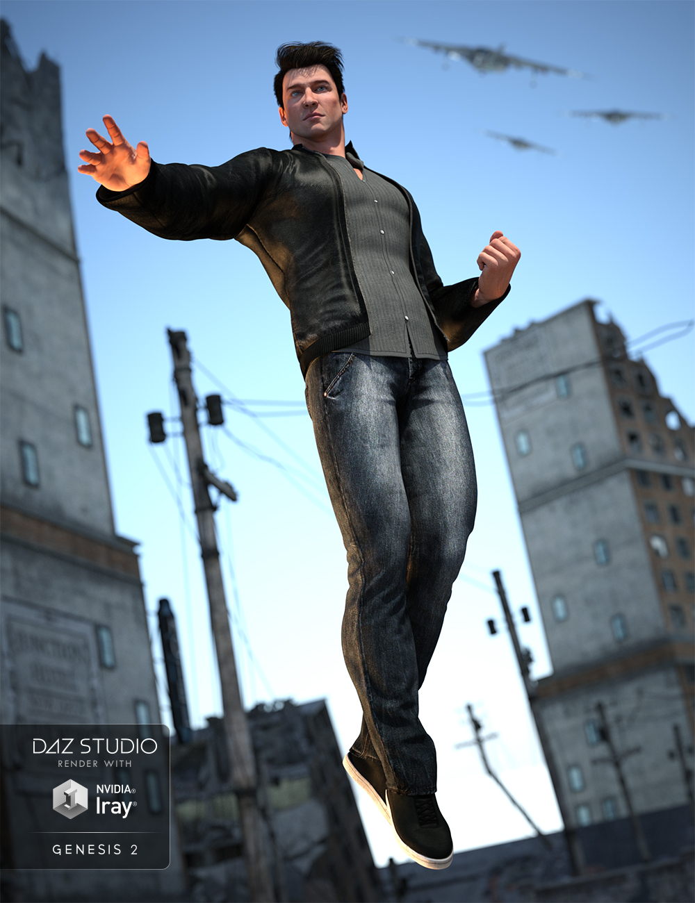 Scott 6 Pro Bundle | Daz 3D