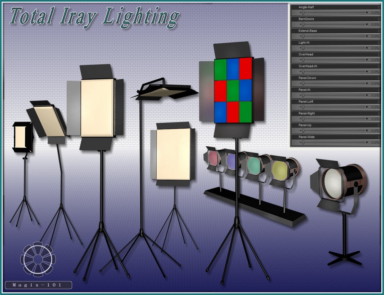 Total Iray Lighting | Daz 3D
