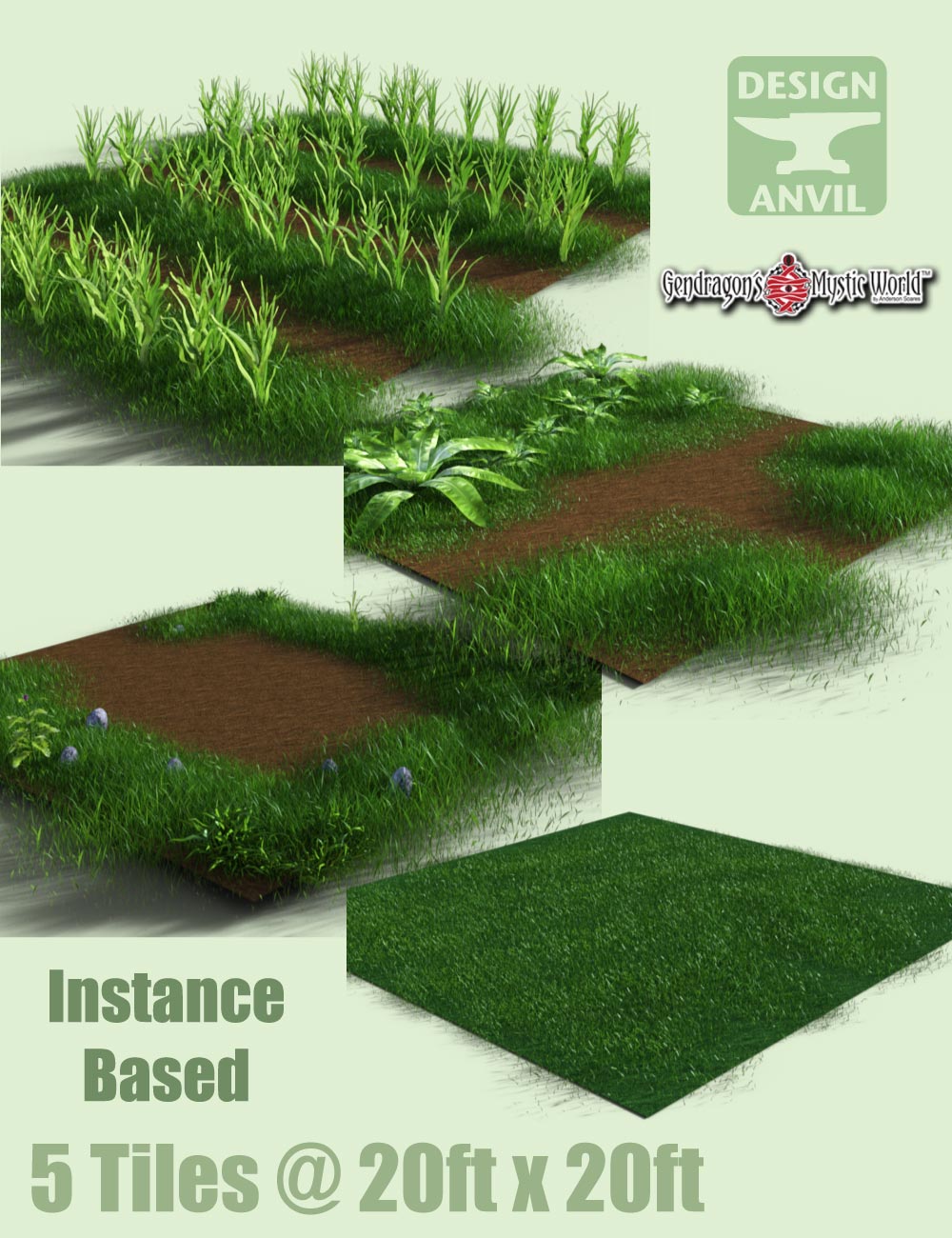 G3D-DA Grass and Plant Pack | Daz 3D