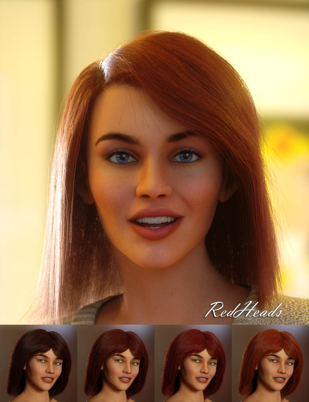 Octane Hair Shaders for Carrara | Daz 3D