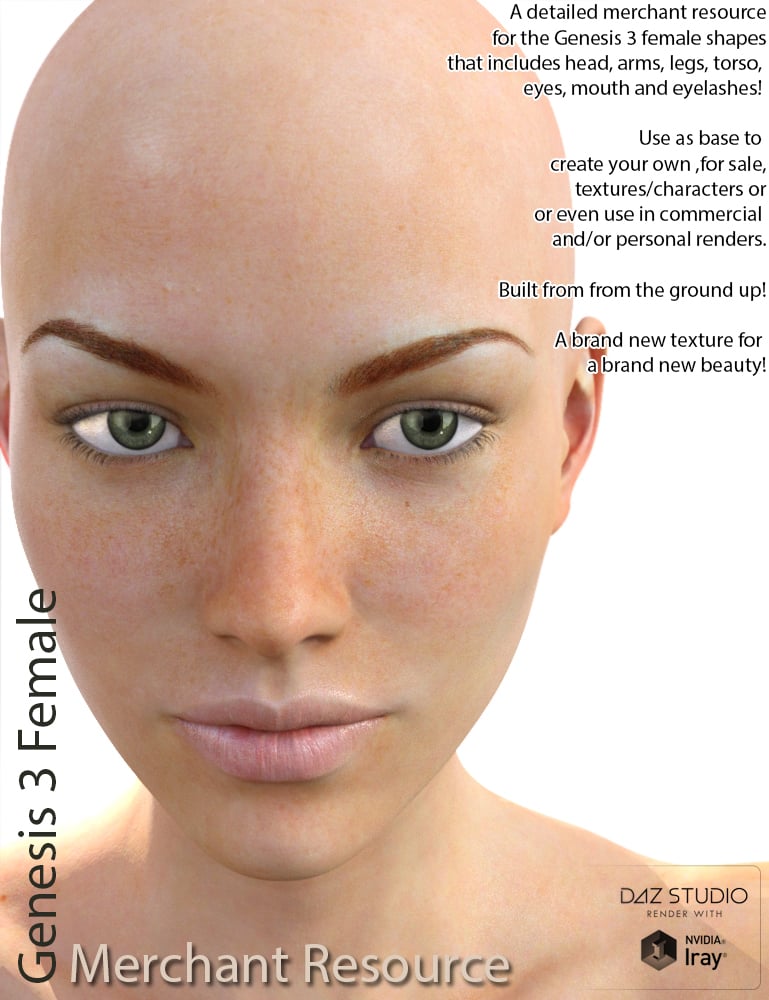 Genesis 3 Female Merchant Resource | Daz 3D