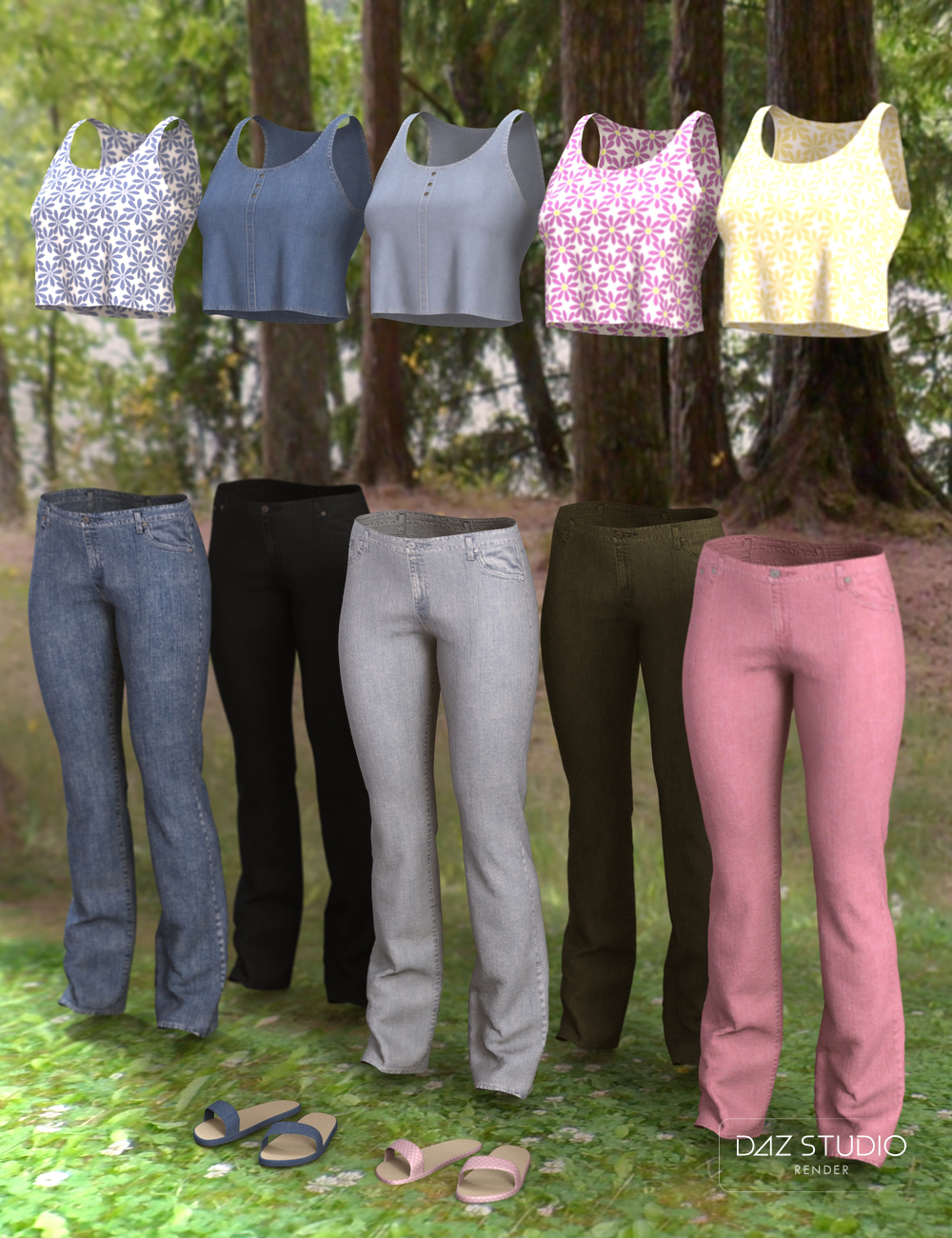 Sunny Textures Pack One | Daz 3D
