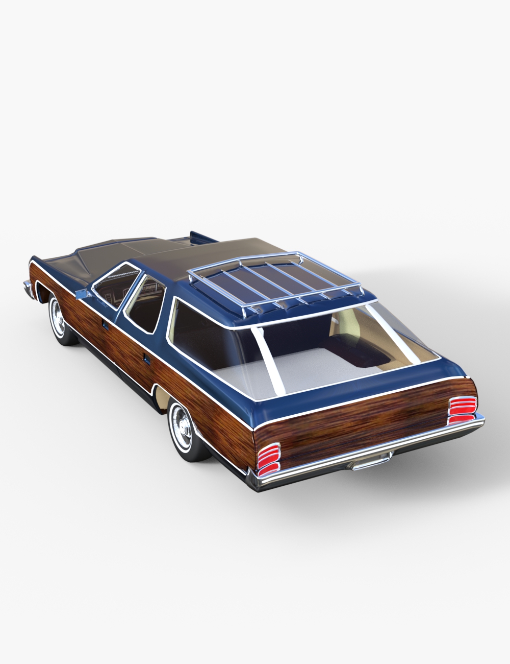 1973 Station Wagon | Daz 3D