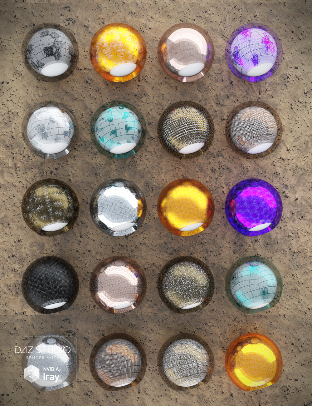 Elegant Fabric Iray Shaders | Daz 3D