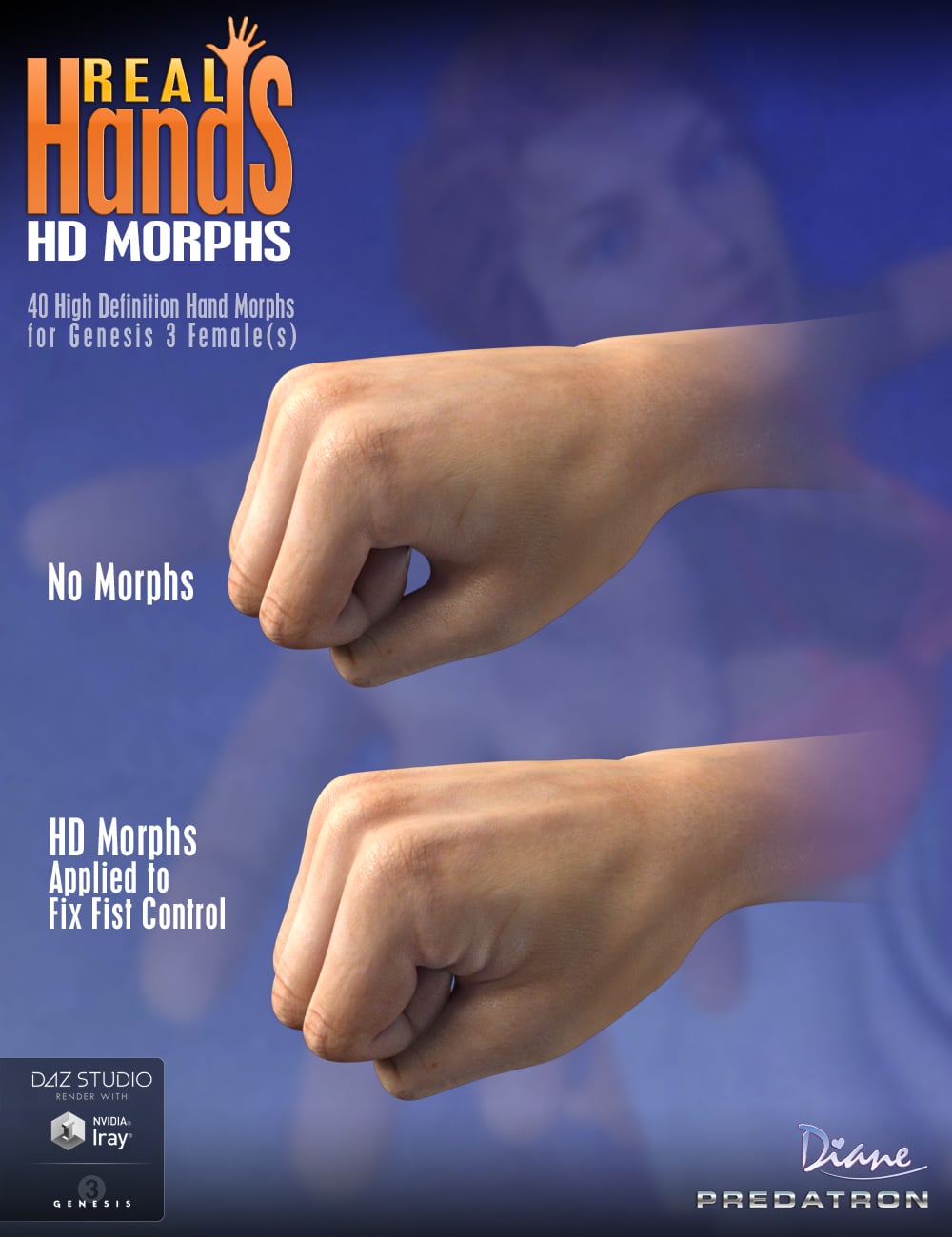 All Hands and Real Hands HD Bundle | Daz 3D