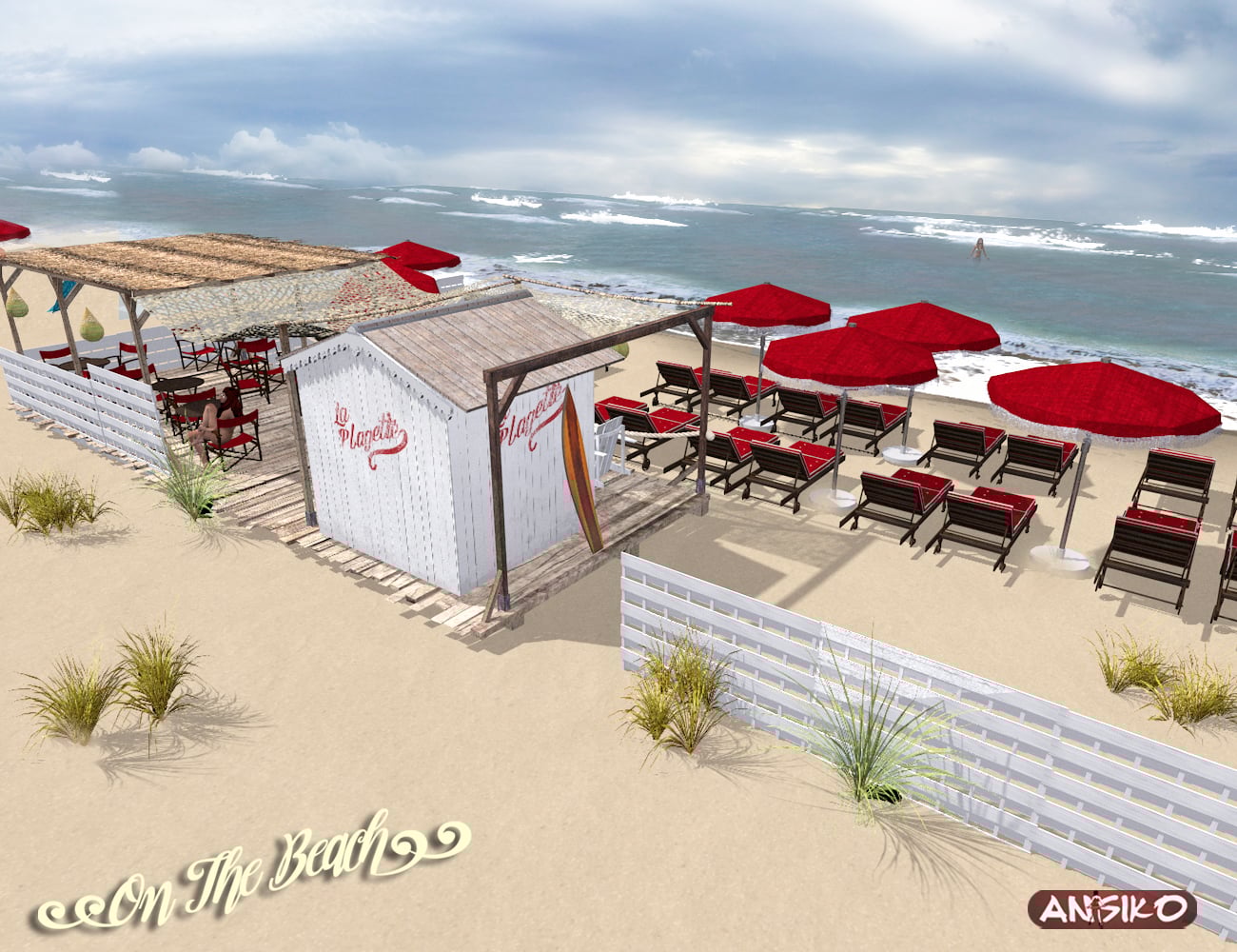 On the Beach | Daz 3D