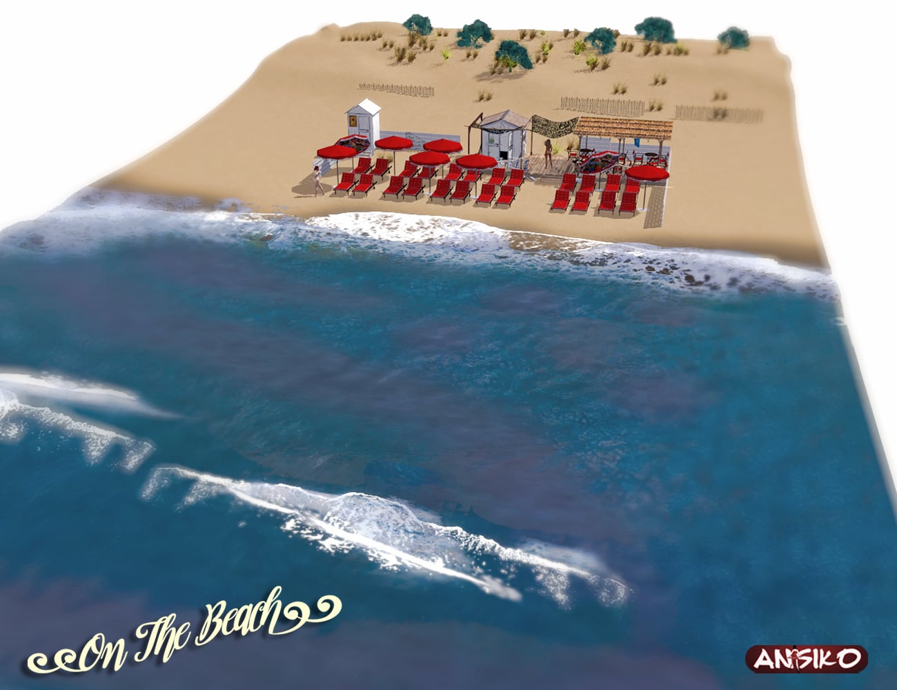 On the Beach | Daz 3D