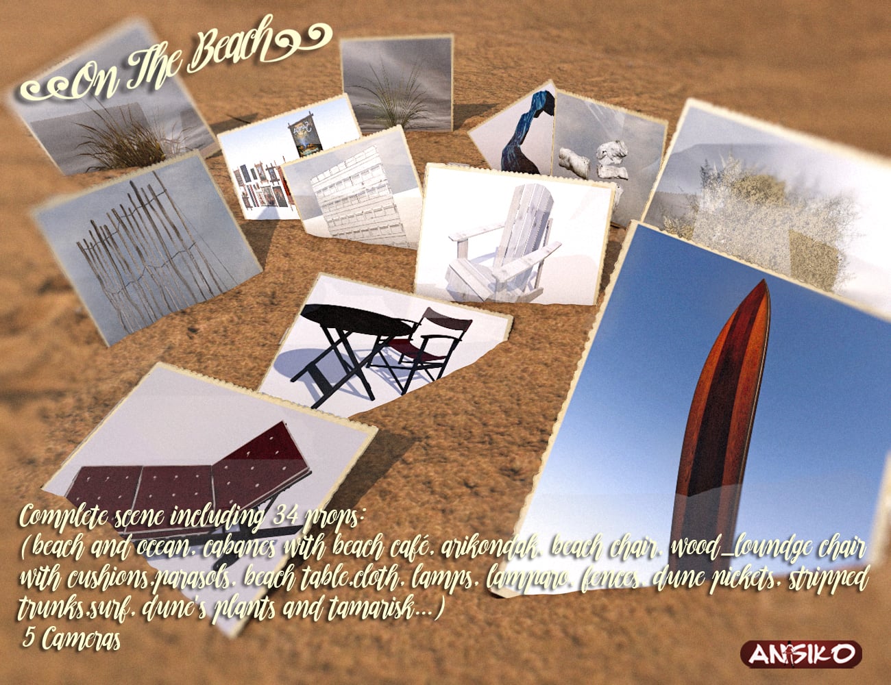 On the Beach | Daz 3D