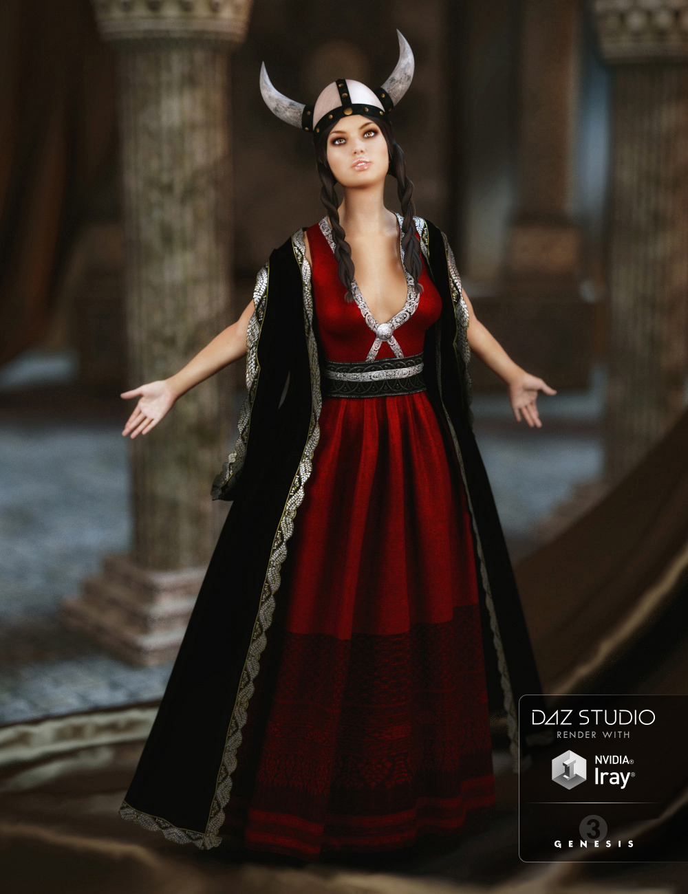 Viking Opera Singer Textures | Daz 3D
