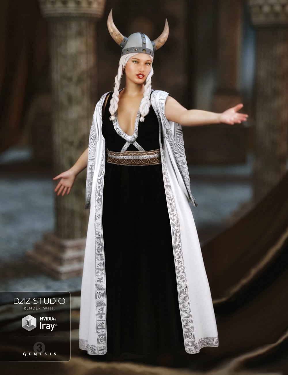 Viking Opera Singer Textures | Daz 3D