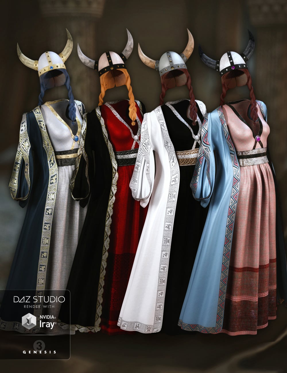Viking Opera Singer Textures | Daz 3D