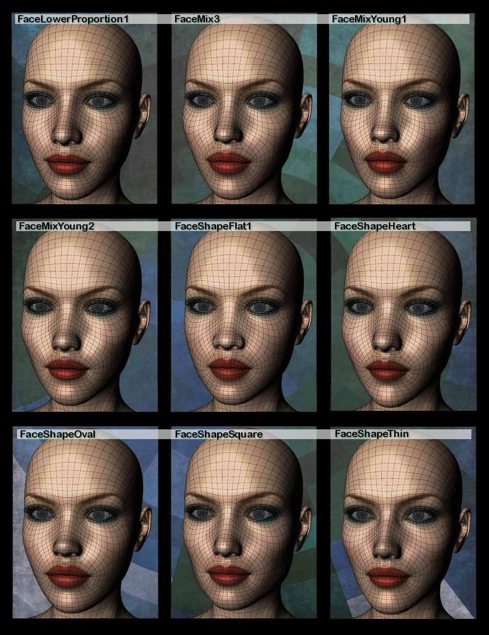 Genesis 3 Female Head Morph Resource Kit | Daz 3D